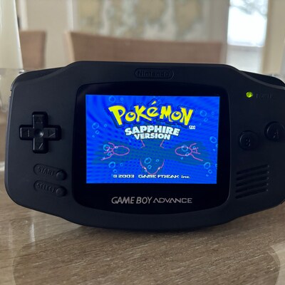 Lime Green Game Boy Advance GBA Console With Ips V5 Backlit LCD Mod ...