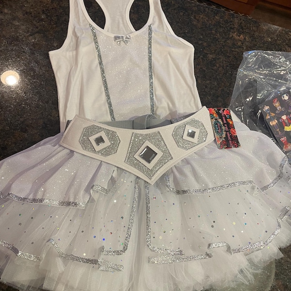 TEA POTTS Costume . up to Adult Plus Size . Running Costume . SHORT ...