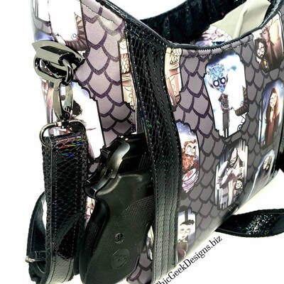 Concealed Carry Sewing Pattern, CC Purse Pattern, Miss Parker CC ...