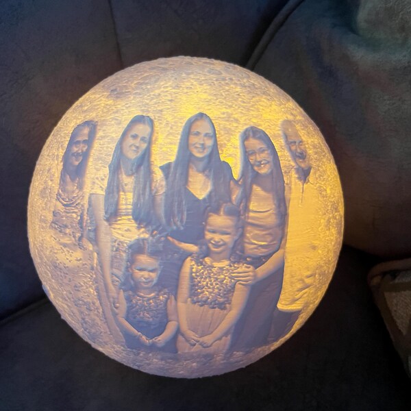 Custom Photo Led Lamp, Wedding Gift Photo LED Light, Photo Night Light ...