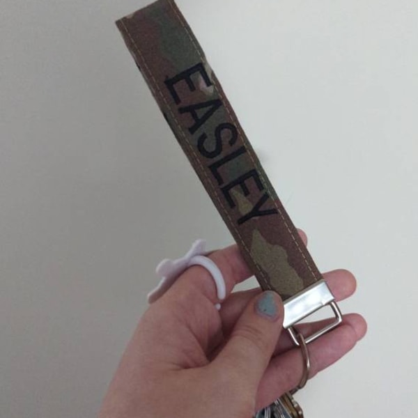 Military Keychain, Personalized Military Gift, ROTC, JROTC, Monogram ...