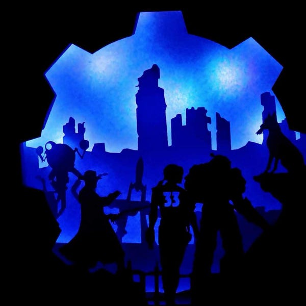 Spirit Anime DIY Light Box Templates PDF for Printing SVG for Cutting ...