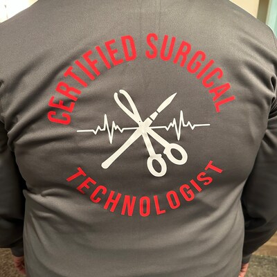 MED-SURG Personalized Embroidery Sport Nursing Jacket Sport Jacket ...