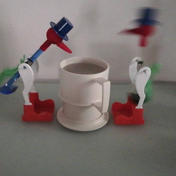 Vintage 80s Tupperware Mug Cup With Saucer Plastic Lid Choice of Colors ...