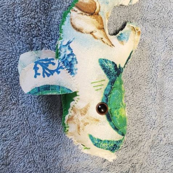 Sea Animals Felt Set of 9 PDF Pattern. DIY Felt Sewing Toy Whale, Shark ...