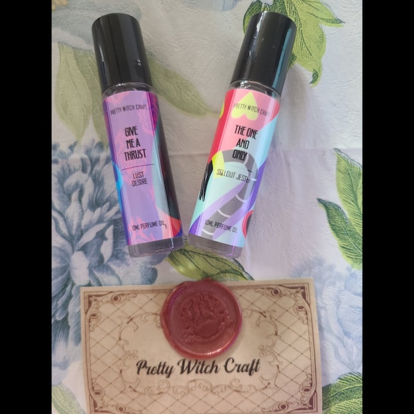 Asmodeus Helluva Boss Woody Pomegranate Perfume Oil Roller Ball - Etsy