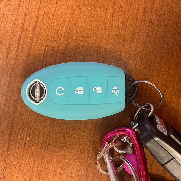 Keyless Entry Key Fob Rubber Cover for Nissan Remote Kicks Murano Titan ...