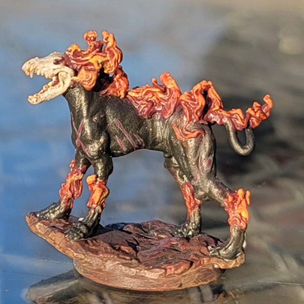 Hell Hound 3 Versions/ DND/ Unpainted - Etsy