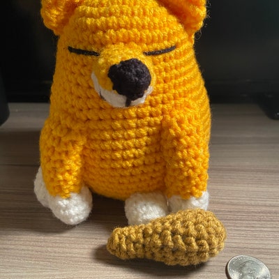 Cheems Meme Plush Toy With Hat to Choose Doge Crochet - Etsy