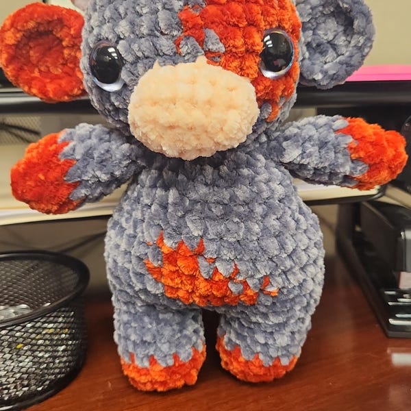 Crochet Devil Bear Pattern - Etsy