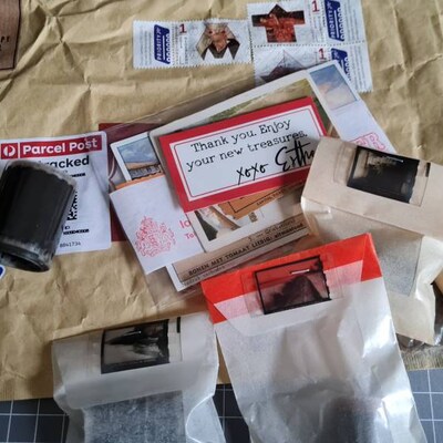 Vintage Registered Postage Mail Labels. - Etsy