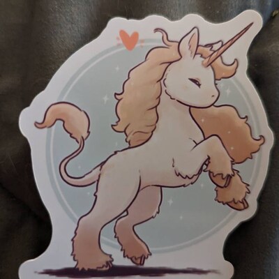 Cute Mythical Creatures, Pt 2 Stickers or Prints 6x6or8x8 Approx Dragon ...