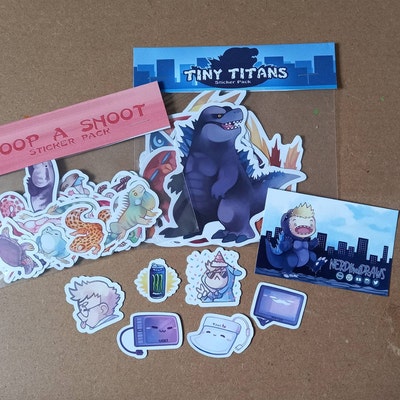 Boop a Snoot Ll Sticker Pack - Etsy