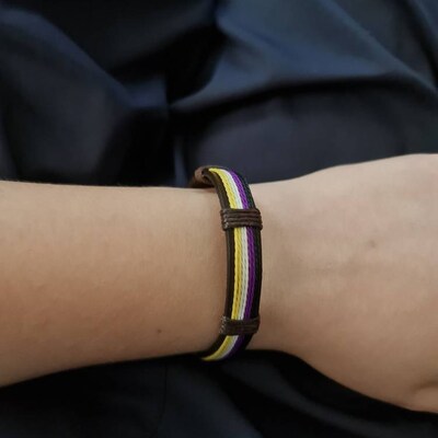 Non Binary Bracelet Non Binary Bracelet - Etsy