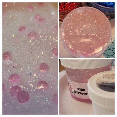 Grape Soda Fizz Clear Slime, Grape Slime, Crunchy Slime, Snow Fizz ...