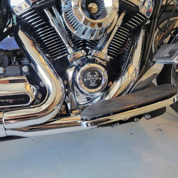 Custom PHOTO Harley Davidson Derby Covers - Etsy