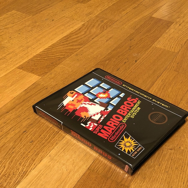 NINTENDO NES Custom Replacement Game Storage Case and Art or Art Only ...