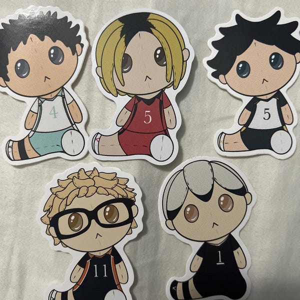 Stray Dogs Stormbringer Inspired Stickers-chuuya, Verlaine, Rimbaud ...