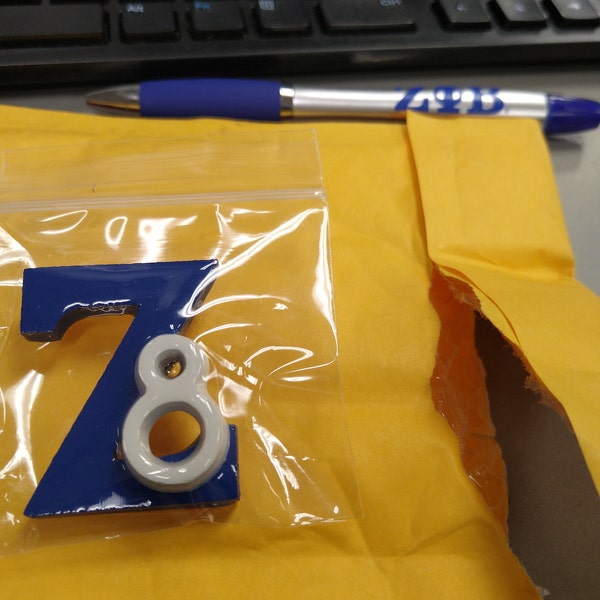 Z Line Number Pin - Etsy