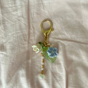 Micro Crochet Keychains with Customizable Crochet Charms - Etsy