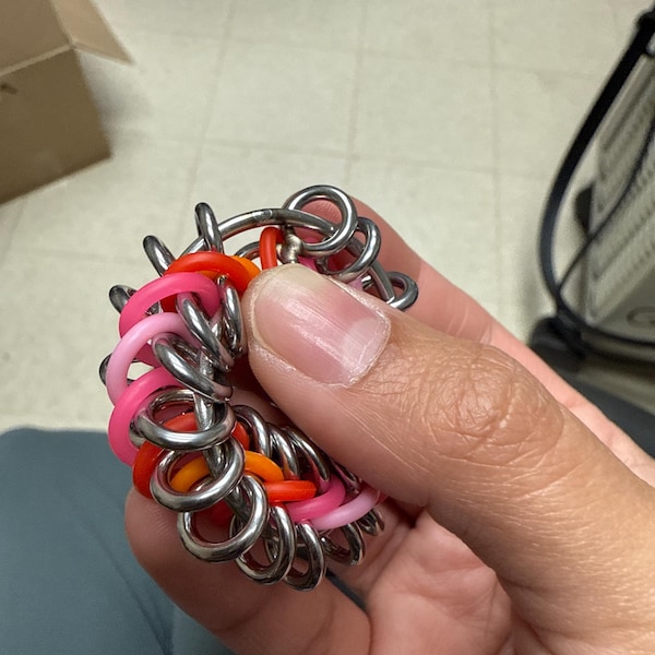 The Pocket Vortex, Infinity Fidget Toy, Sensory Stim Focus Tool by Floppy Links Fidgets - Etsy