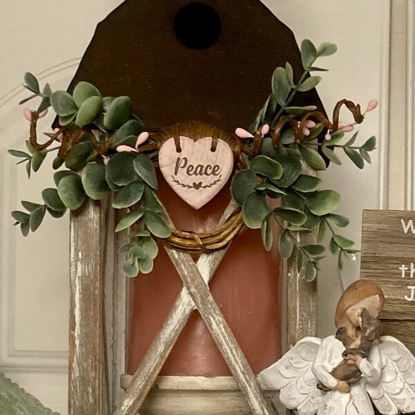 Whitewash Pine MDF Christmas Tree Set. Christmas Tree Decoration. Set ...