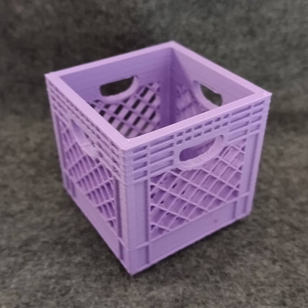 Mini Crate | Mini Organizer | Milk Crate | Fun Crate | Custom Crates - Etsy