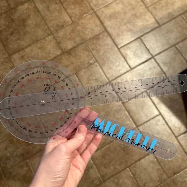 Custom 12 Inch Goniometer - Etsy