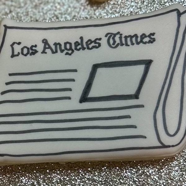 Newspaper Cookie Cutter - News Cookie Cutter - Journalist Gift ...