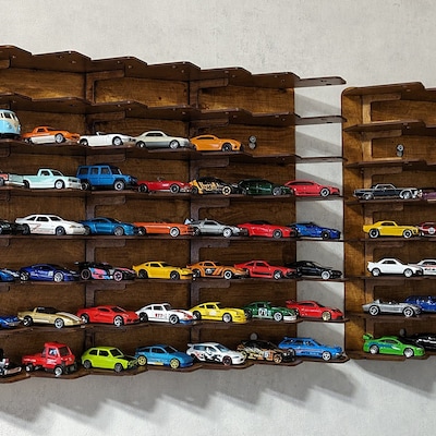 45 Degree Angles Display Cabinet, Personalized Diecast Toy Car Displays ...