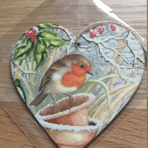 Robin Ornament - Etsy UK