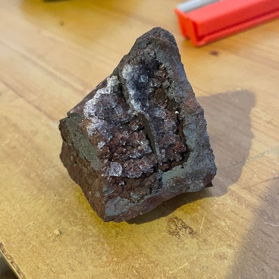 MENDIP DULCOTE AGATE Potato Stone Fluorescent Polished Slice Mineral ...