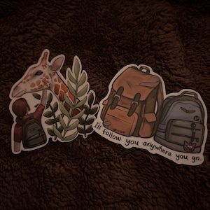The Last of Us Sticker Ellie With Giraffe TLOU Sticker Waterproof ...