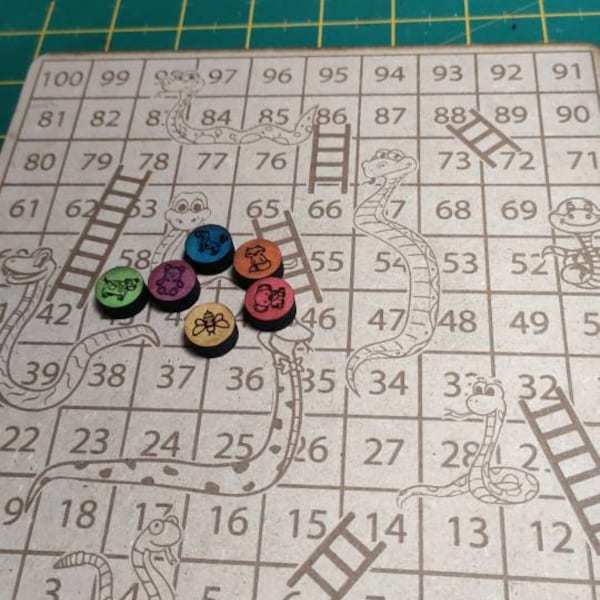 Snakes and Ladders SVG | Chutes and Ladders Laser Game | Bible Ups and ...