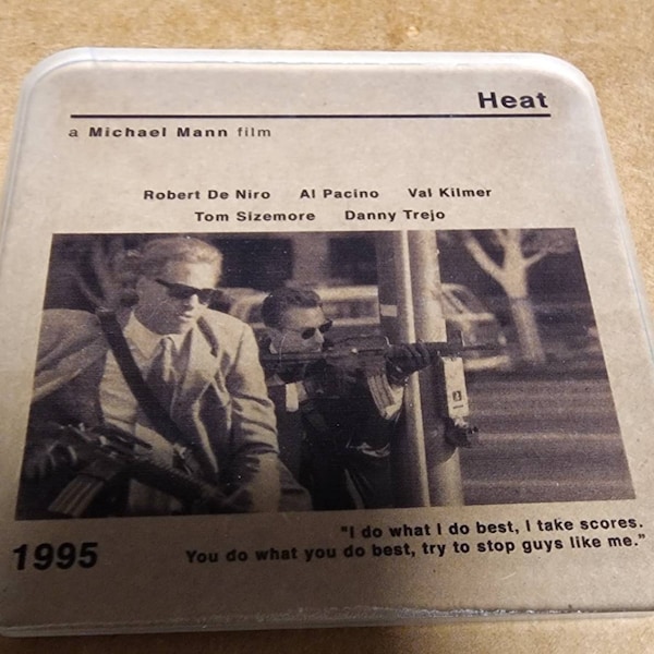 Custom Design Your Own Movie Film Coaster | Film Gifts | for Him ...