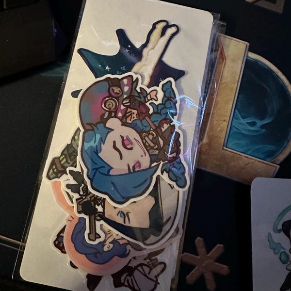 Arcane Season 2 Vinyl Stickers - Etsy