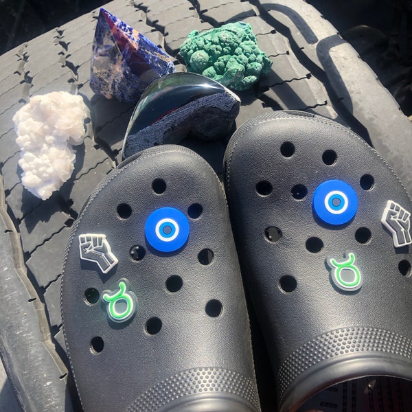 SILVER Spike Shoe Chain DANGLE Croc Charms Croc Chains Shoe Chains ...