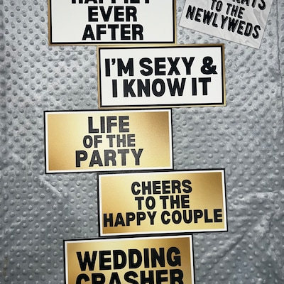 Basic Bundle 1, Photo Booth Props, 360 Photo Booth Props, Custom ...