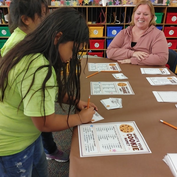 What's Your Fall Name Game With Name Tags & Sign | Fall Party Game ...