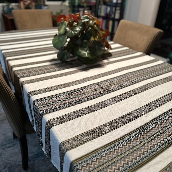 Transparent Table Cover for Dining Table, Royal Lace Silicone ...