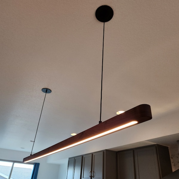 Fyra Oval Linear Suspension Chandelier | Pendant Chandelier | Dining ...