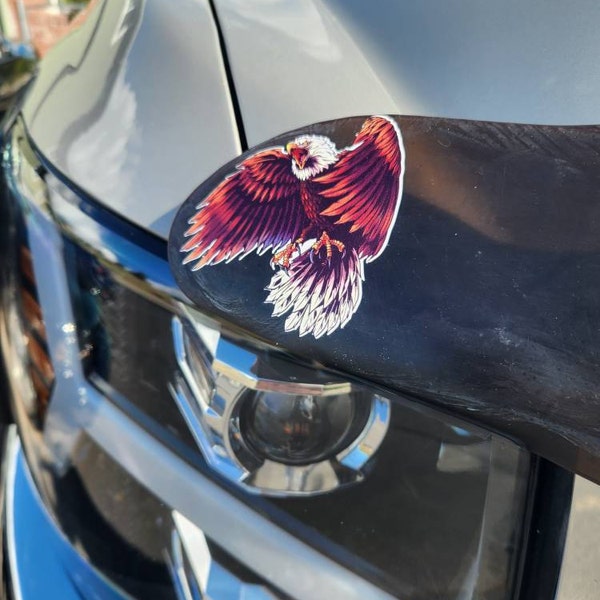 Screaming Bald Eagle Pairs Decal - Etsy