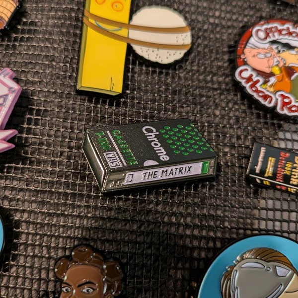 Enamel Pin TV-REC VHS Critters - Etsy
