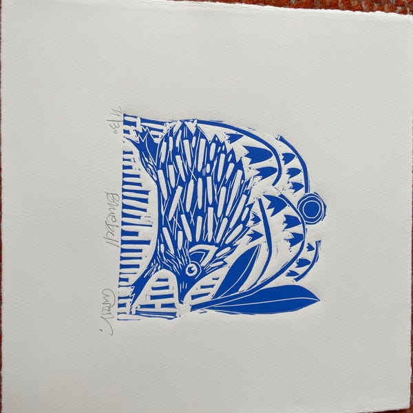 Fly by Limited Edition Linocut Artwork - Etsy