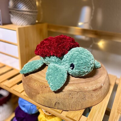 Rose Turtle Crochet Pattern PDF Download, Beginner Friendly Amigurumi ...