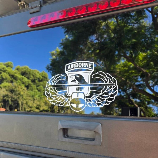 Army Combat Action Badge CAB Vinyl Decal for Windows or Any Smooth ...