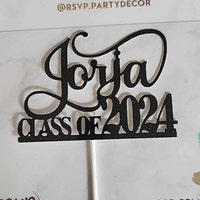 Congratulations Cake Topper, Congrats Cake Topper, Graduation Cake ...