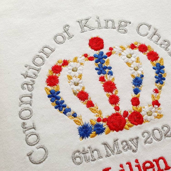 Floral Crown Machine Embroidery Design 4x4 Hoop Dainty Spring Romantic ...