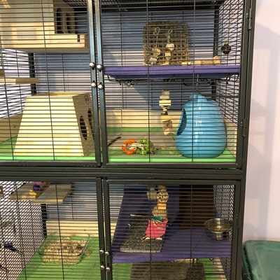 Original Full Sets of Cage Guards / Cage Poop Guards SAFEST & MOST ...