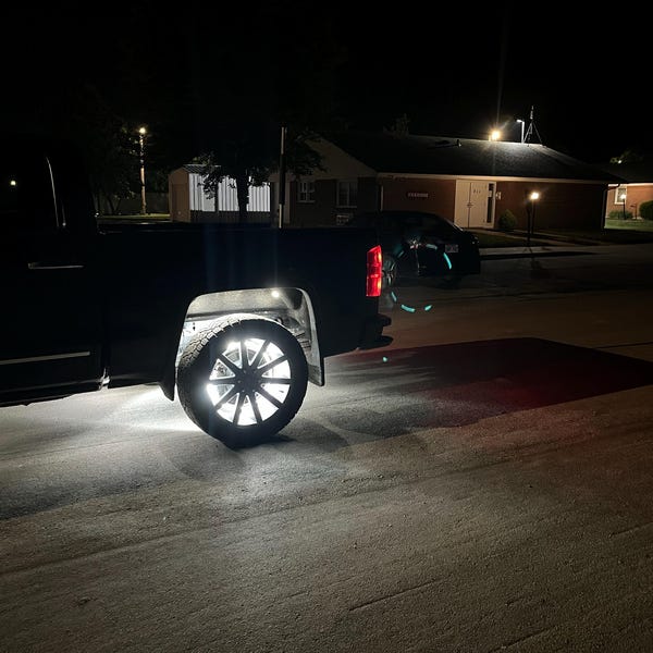 High Intensity 10 Row Wheel Lights - Etsy
